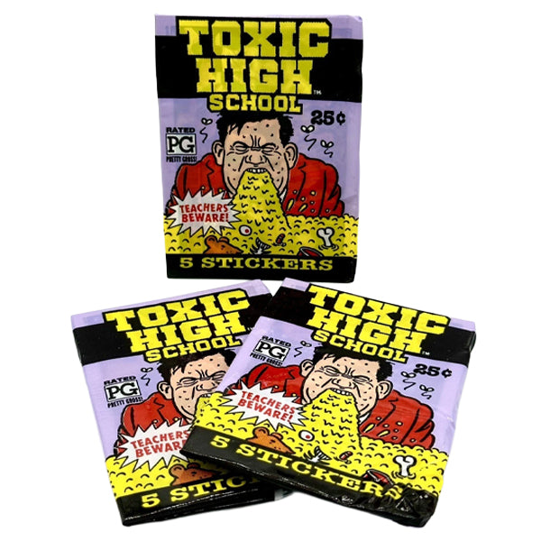 TOPPS - Toxic High School - Trading Cards (1 sobre) – LA BESTIA RECORDS
